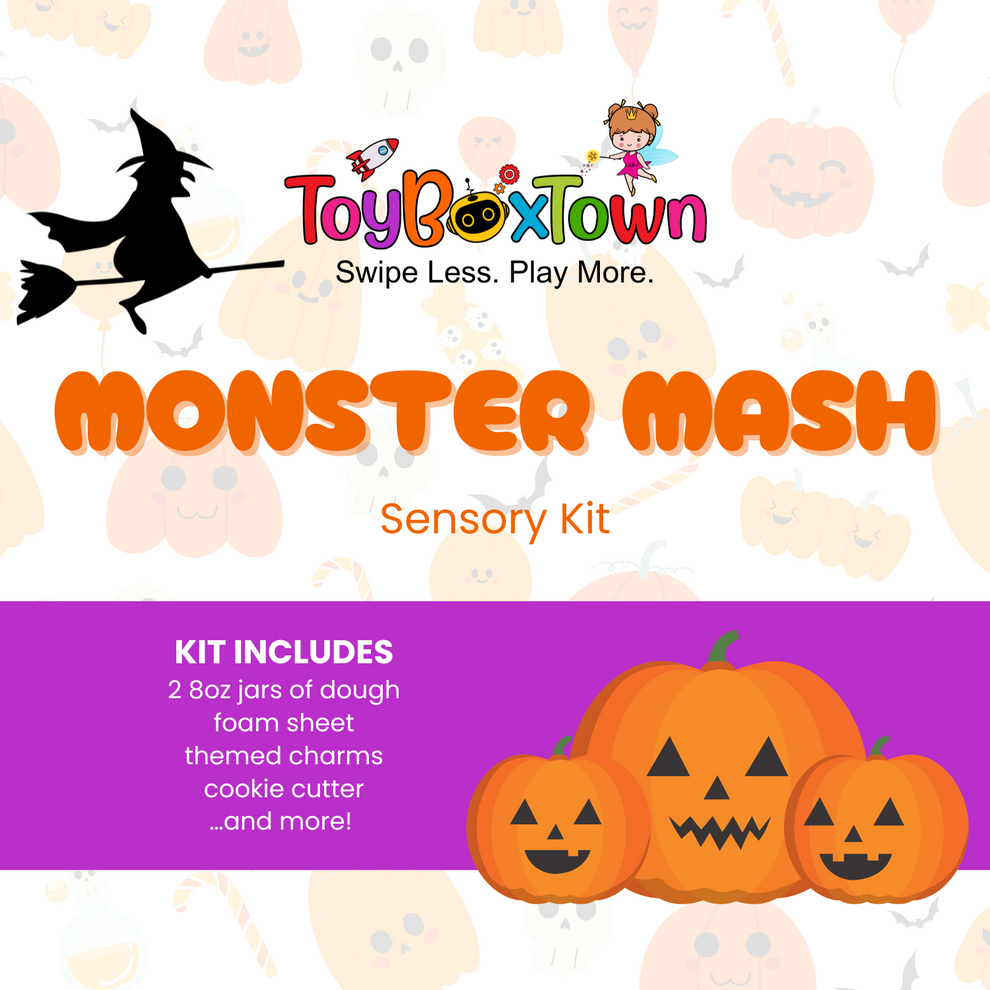 Monster Mash Halloween Sensory Kit, Halloween Sensory Play, Cognitive ...