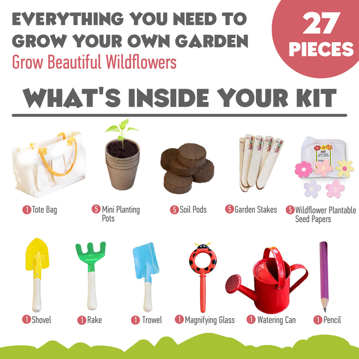 My First Gardening Kit- Kids Gardening Set – ToyBoxTown